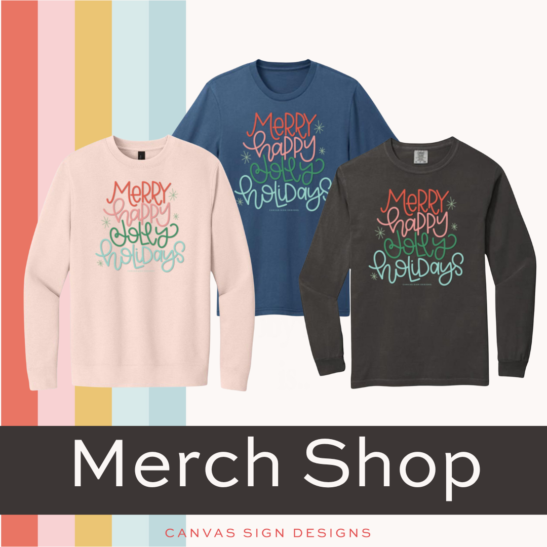 Merch – Canvas Sign Designs