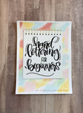 Hand Lettering for Beginners Workbook – Canvas Sign Designs